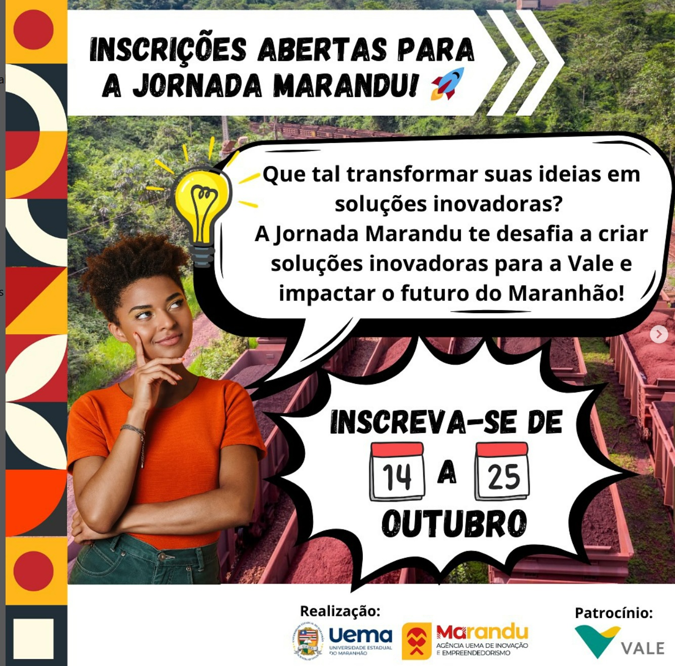 Marandu | Não perca tempo: a Jornada Marandu te espera. Inscreva-se!